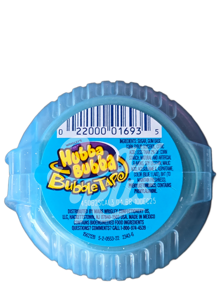Hubba Bubba Bubble Tape - Sour Blue Raspberry Flavor – SnaxRus